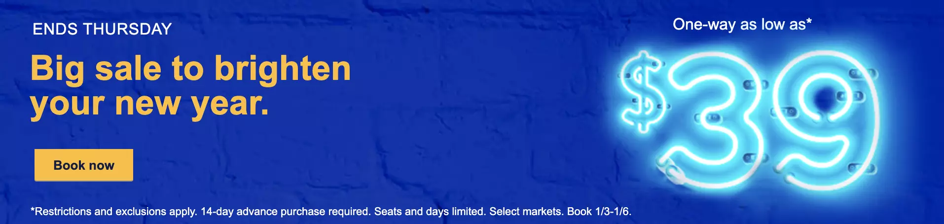 Waspada deal Southwest Airlines: Ngapung cinyusu ieu kalawan $39 ongkos hiji arah 2000_1