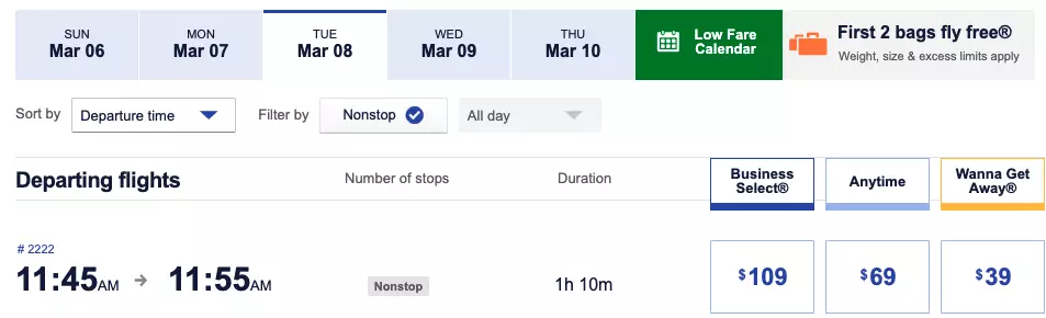 Waspada deal Southwest Airlines: Ngapung cinyusu ieu kalawan $39 ongkos hiji arah 2000_3