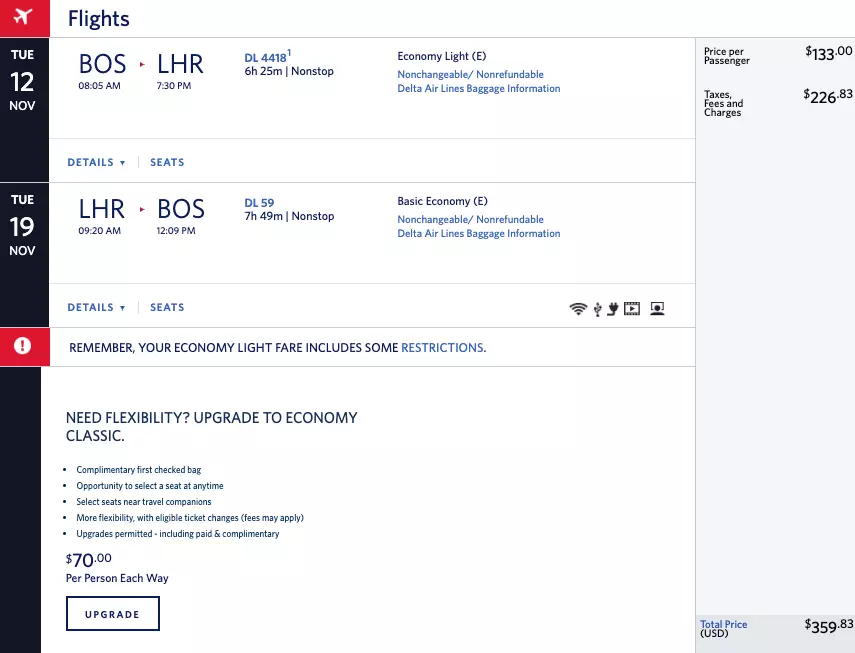 Opozorilo o ponudbi: leti v London od 333 $ za povratno potovanje 2005_2