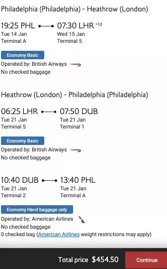 Opozorilo o ponudbi: leti v London od 333 $ za povratno potovanje 2005_5