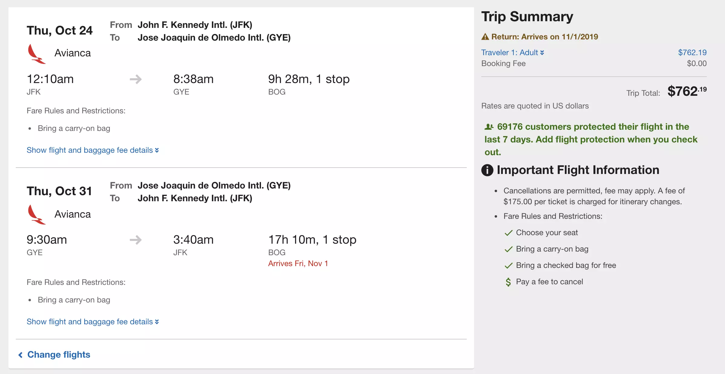 NYC v Ekvador, Peru in Arubo v Biz od 673 $ za povratno potovanje 2051_3