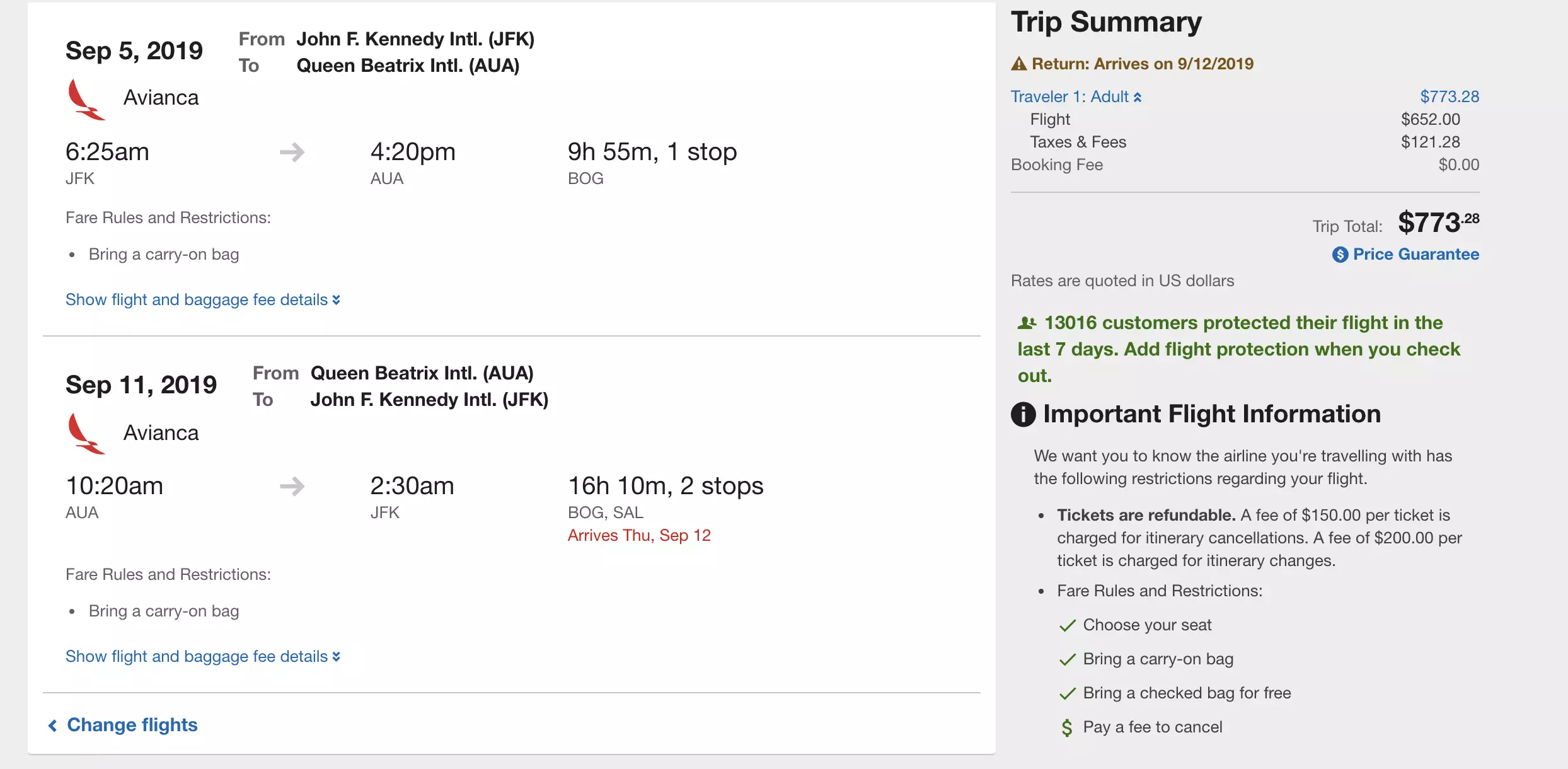 NYC lejn l-Ekwador, il-Perù u Aruba f'Biz Minn $673 Round-Vjaġġ 2051_4