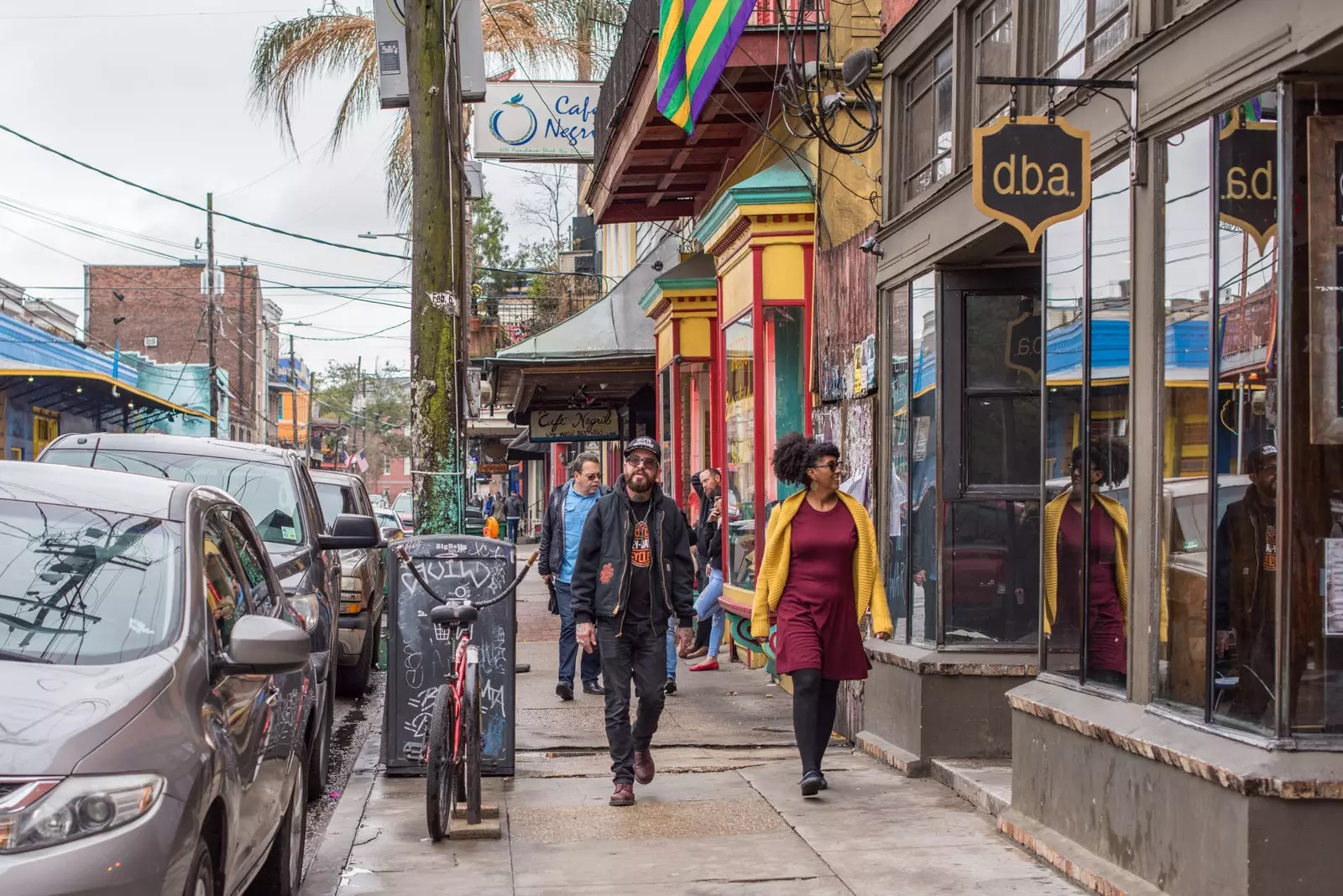 Umuhanda wumufaransa muri New Orleans. (Ifoto ya Stidiyo Yumucyo / Amashusho ya Getty)