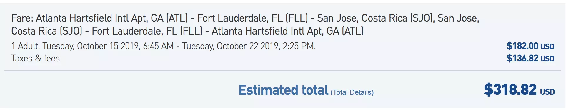 Alerta de oferta: ciudades de EE. UU. a Costa Rica desde $ 268 ida y vuelta 2091_5