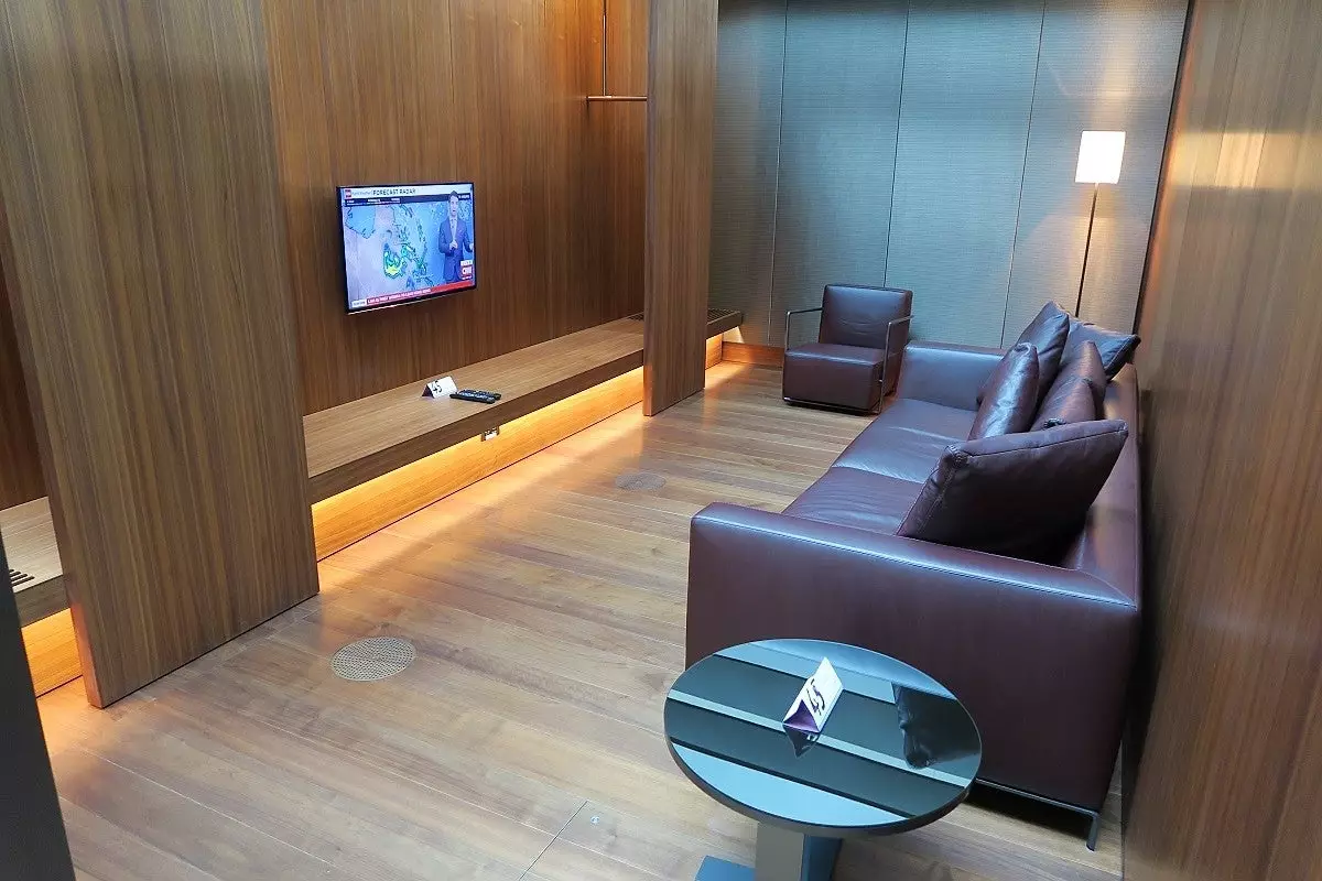 Qatar First Class Check-in und Al Safwa Lounge in Doha (DOH) 21320_12