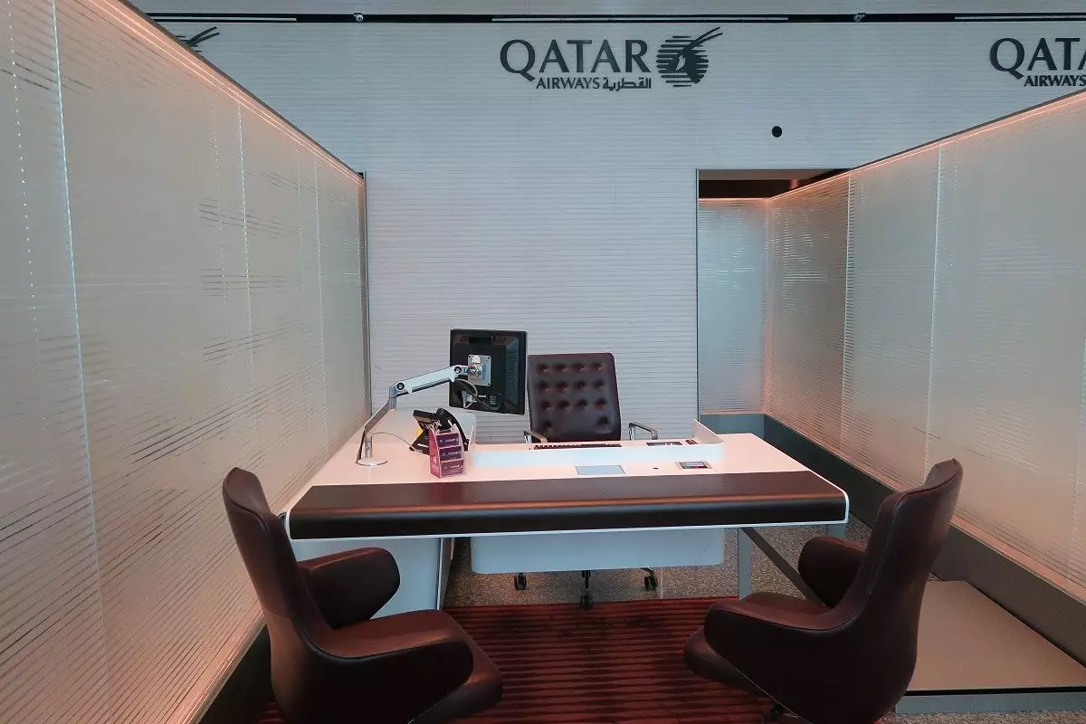 Qatar First Class Check-in und Al Safwa Lounge in Doha (DOH) 21320_4