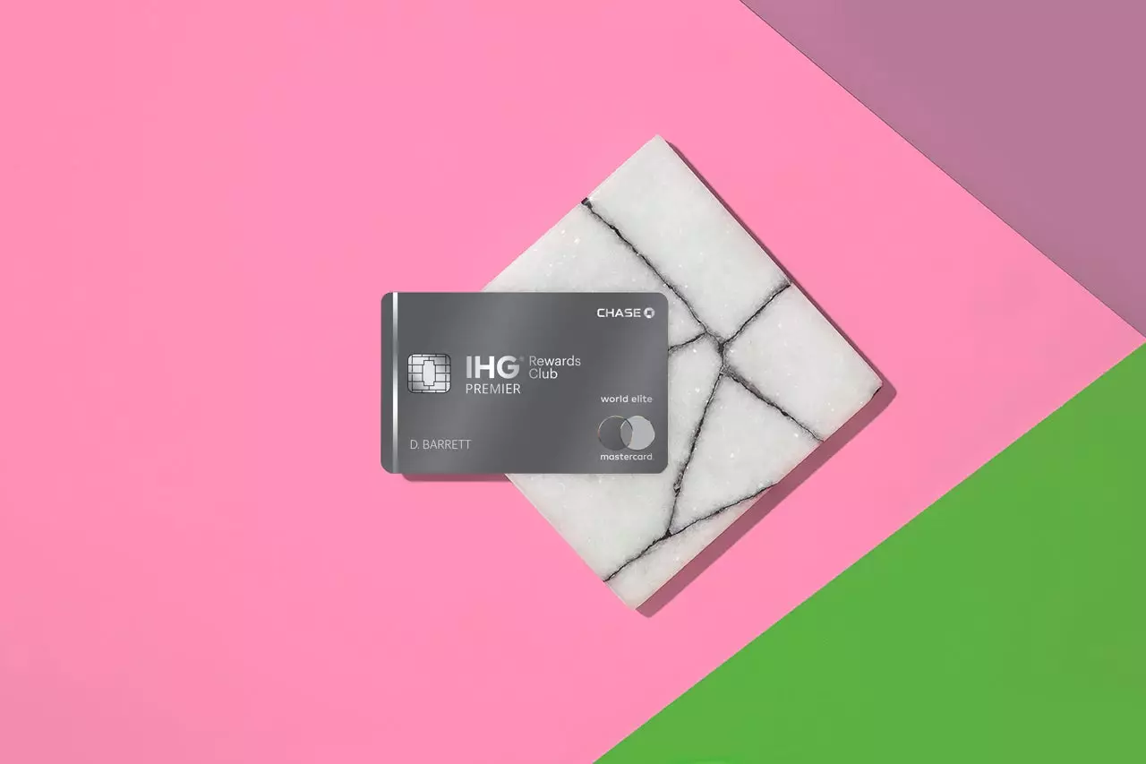 IHG പ്രീമിയർ റിവാർഡ് കാർഡ്.