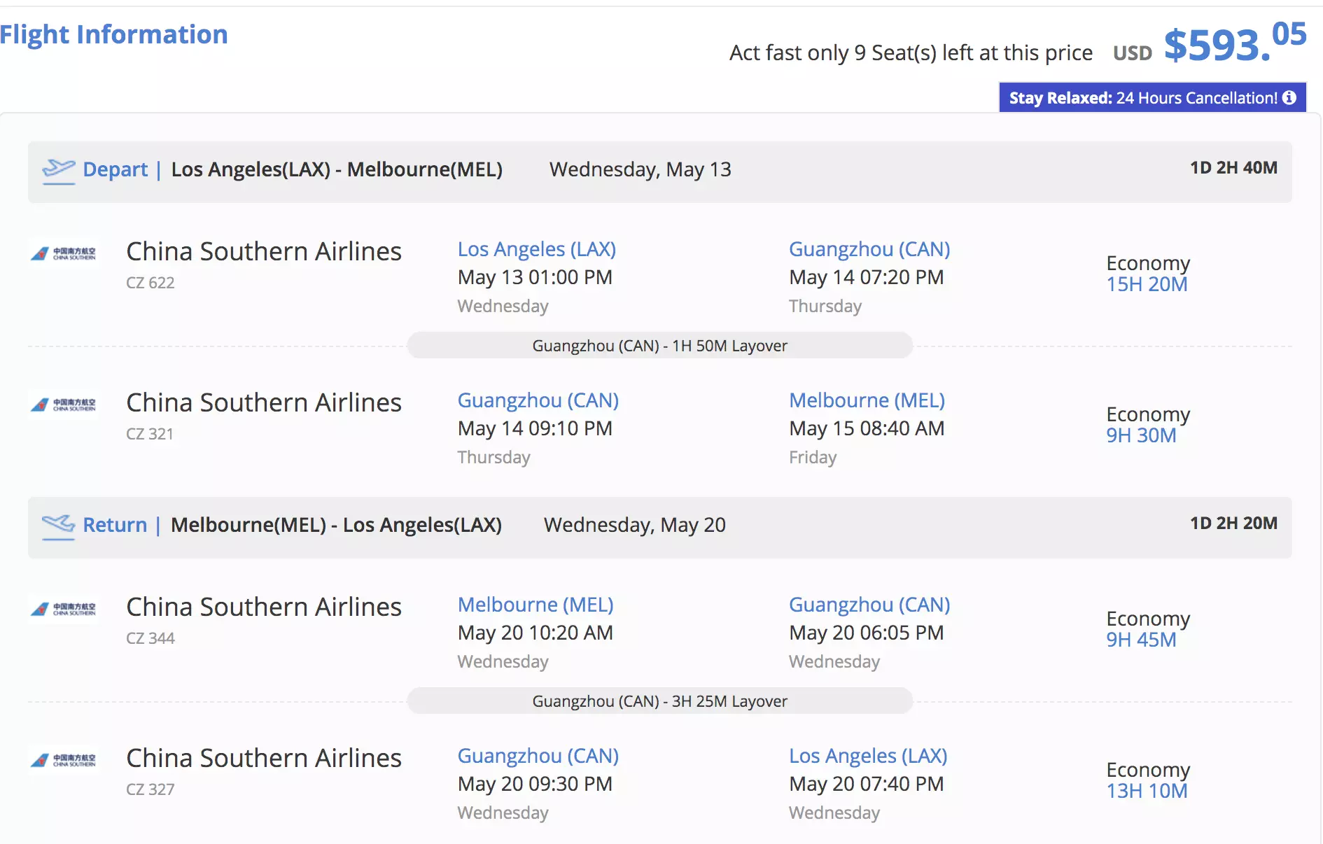 Twissija dwar il-ftehim: Los Angeles għall-Awstralja li tibda minn $564 round-trip 2181_3