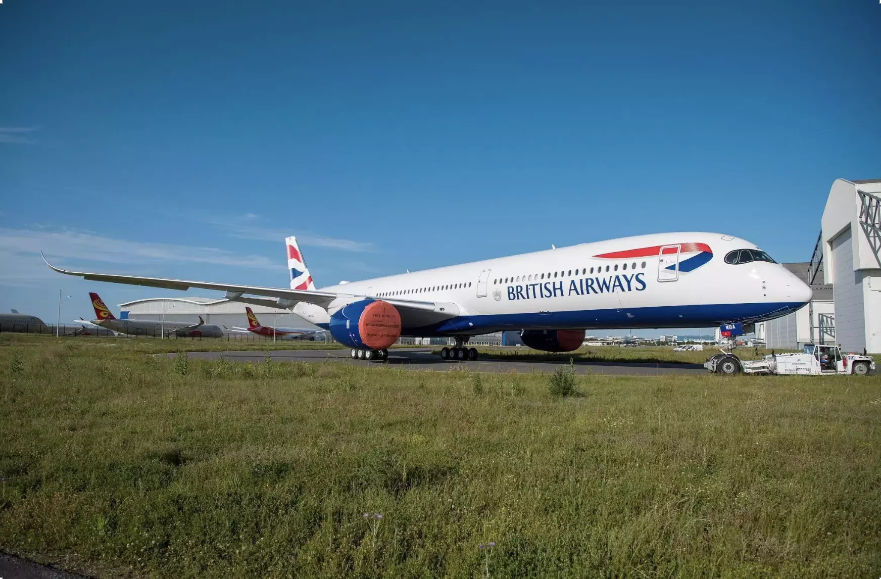 O le Wo ṣugbọn O ko le Fọwọkan: A350 Ti farahan ni British Airways Livery