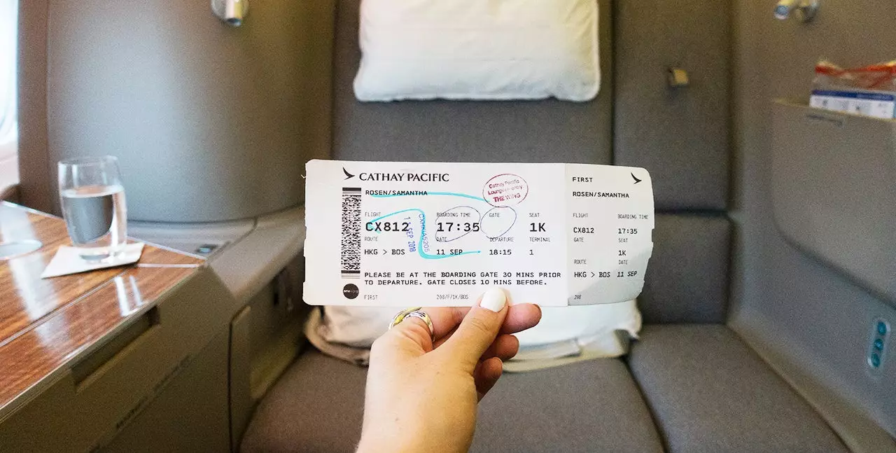 Ifunni Amex ti a fojusi: Gba $300 Pada lori Ọkọ ofurufu Cathay Pacific ti atẹle rẹ