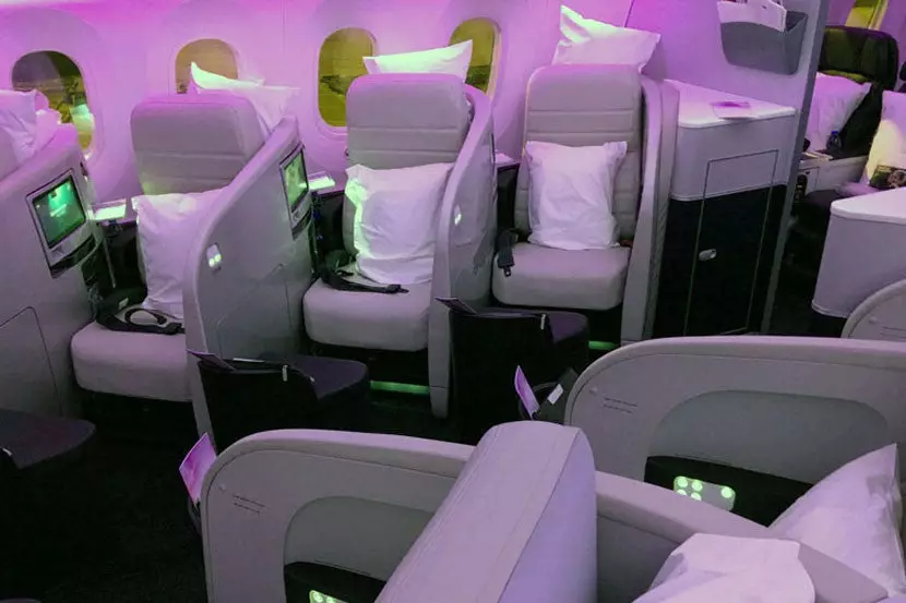 Urashobora kuguruka Air New Zealand Dreamliner mubucuruzi