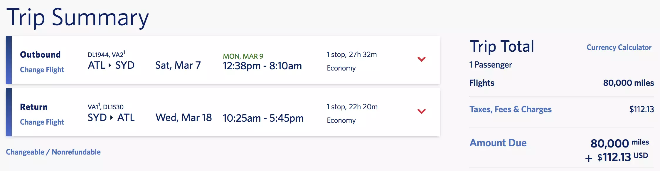 Delta SkyMiles blikksala til Ástralíu og Asíu frá aðeins 56.000 mílur 2278_11