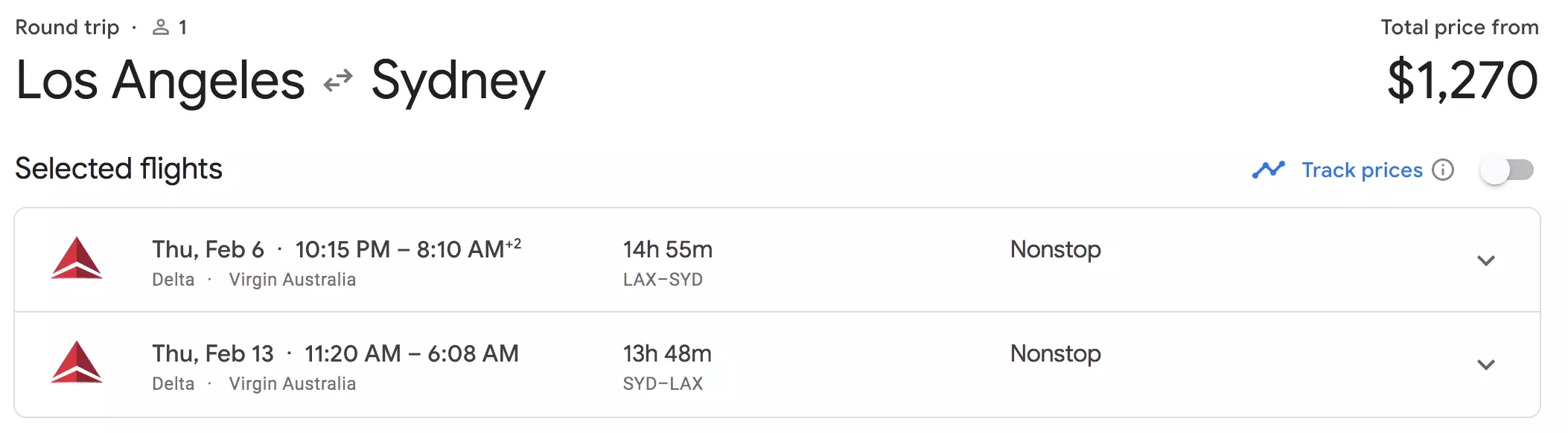 Delta SkyMiles flash muag rau Australia thiab Asia pib ntawm 56,000 mais xwb 2278_2