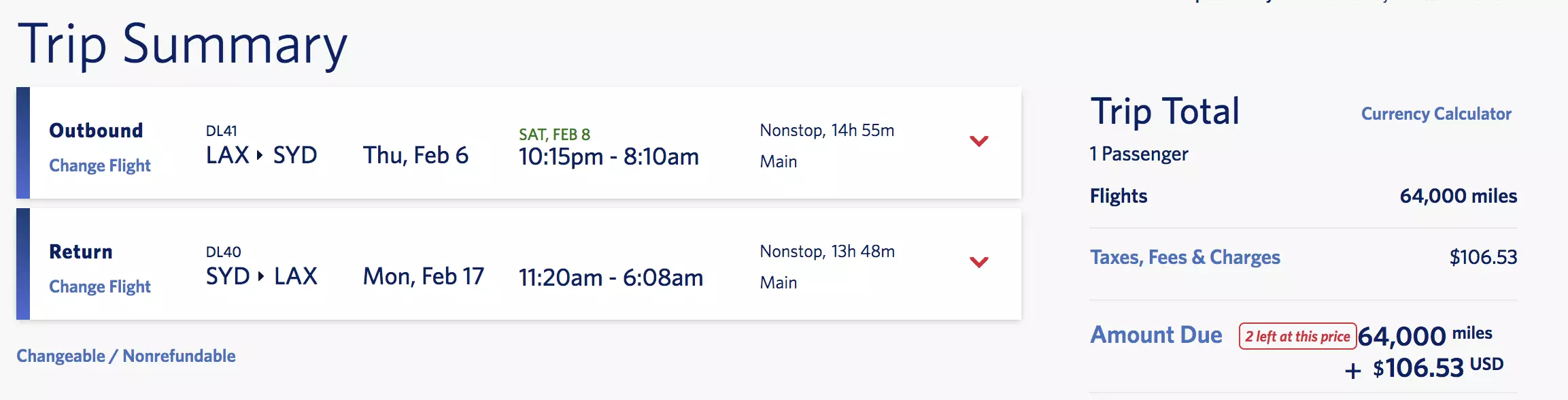 Delta SkyMiles blikksala til Ástralíu og Asíu frá aðeins 56.000 mílur 2278_5