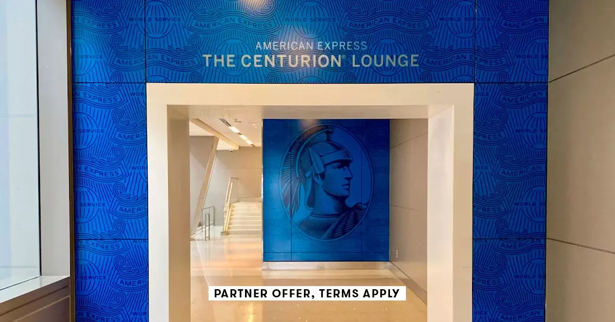 Amex Centurion Lounge li Los Angeles digire