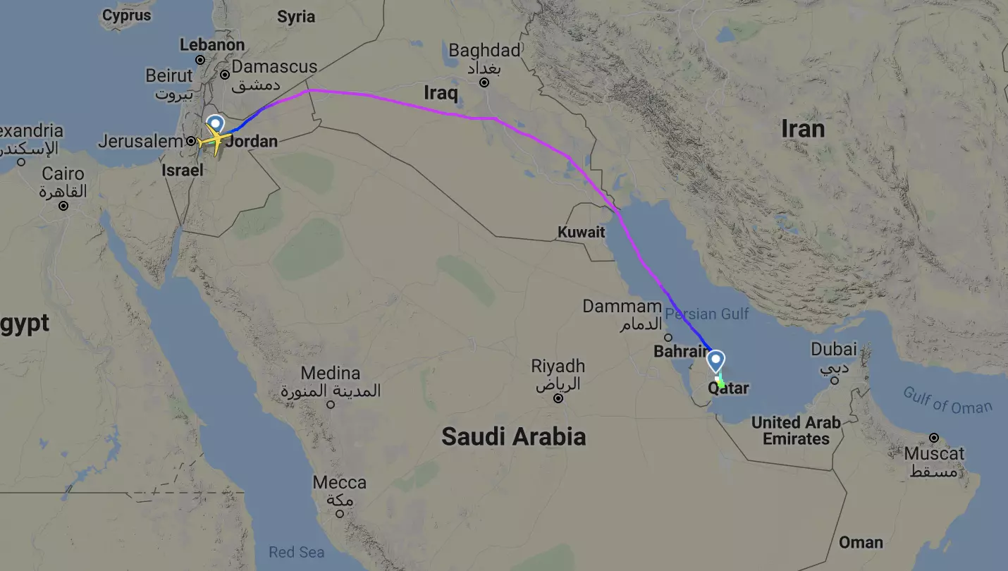 Den 235 mil långa resan från Dubai till Doha som tog över 8 timmar - med flyg 23136_4