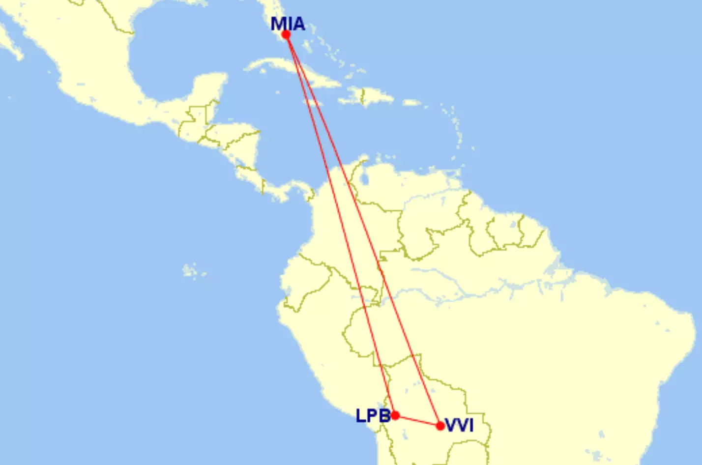 AA прекращает полеты внутри Боливии спустя 26 лет 2326_1