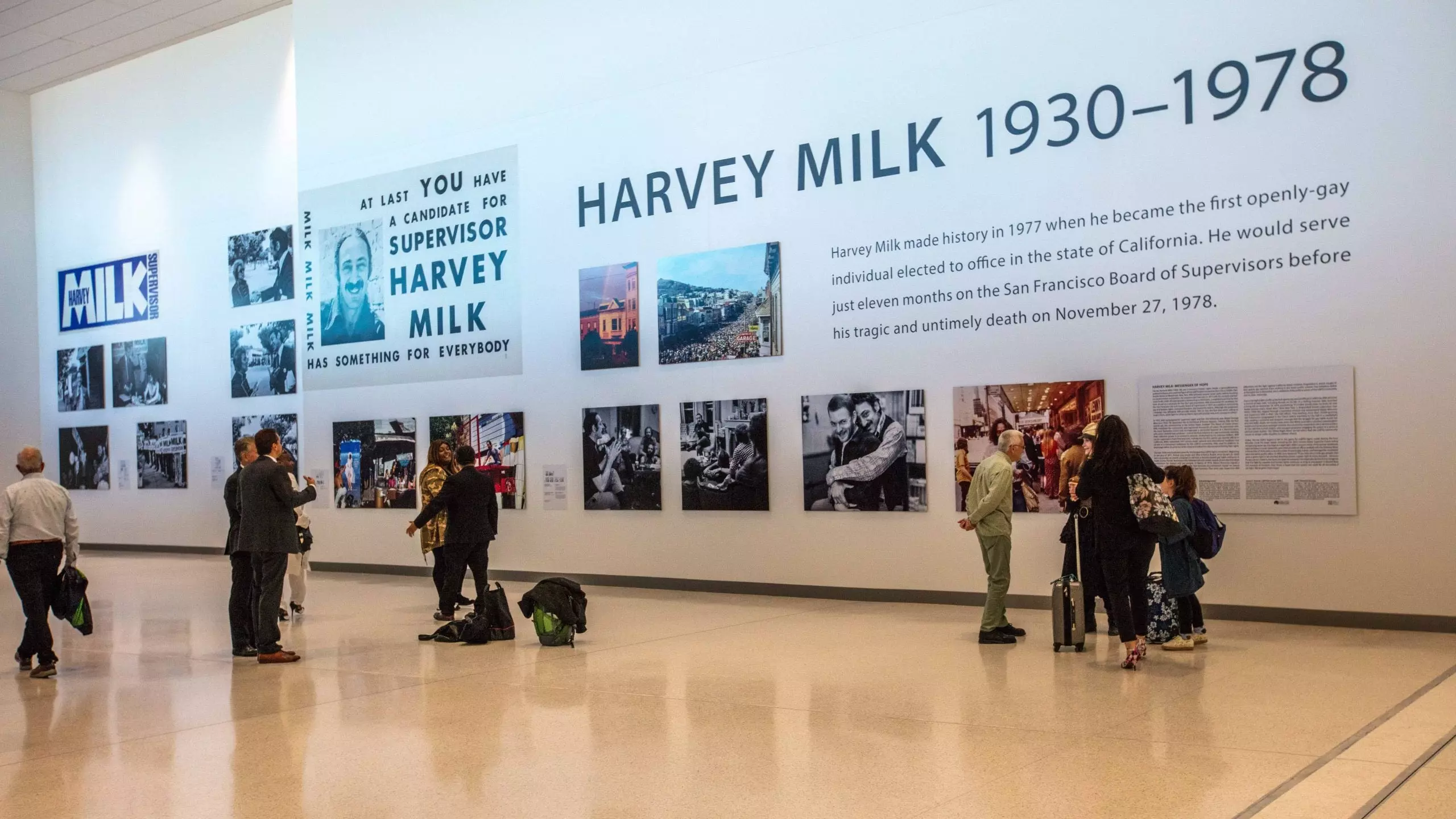 Cómo Harvey Milk Terminal en San Francisco International rinde homenaje a un pionero LGBTQ+ 2354_5