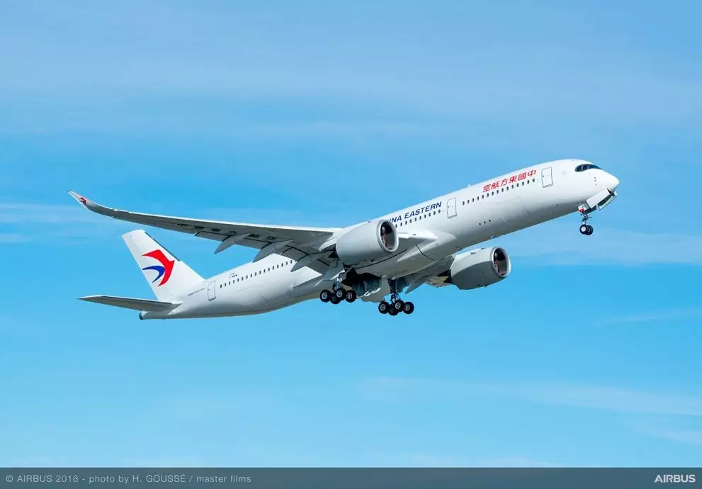 Að vinna sér inn Delta SkyMiles á China Eastern A350-900