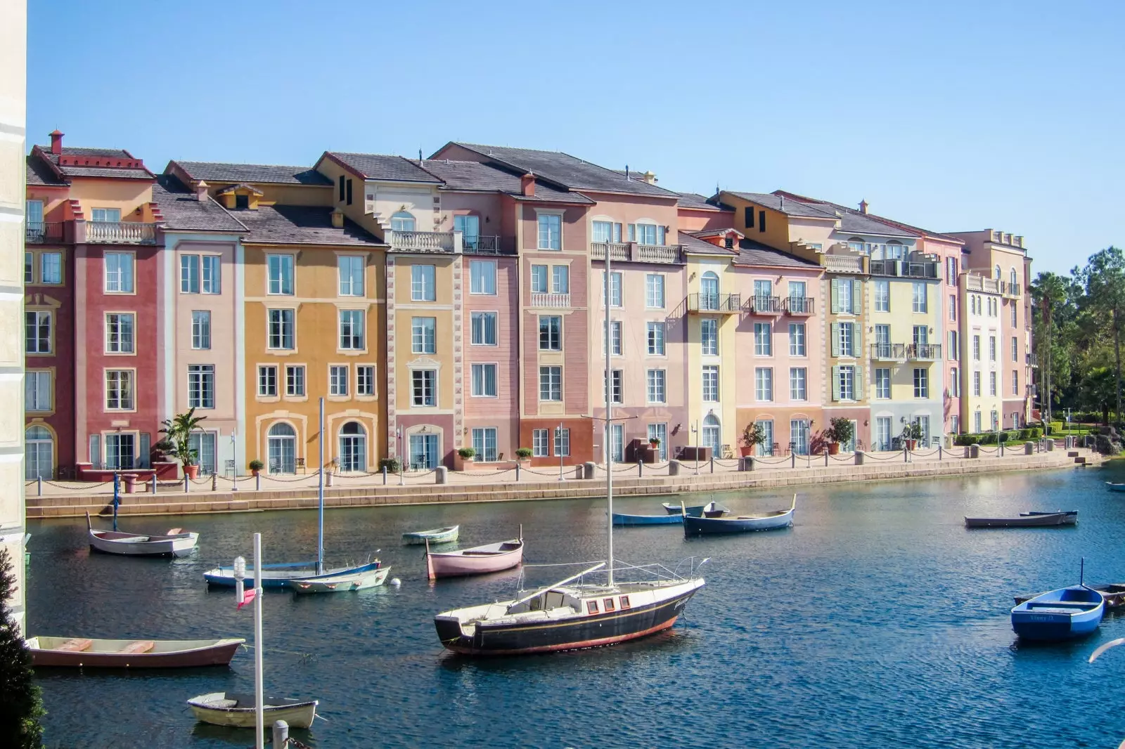 Loews Portofino Bay Hotel. (Foto troch Andrea M. Rotondo/The Points Guy.)