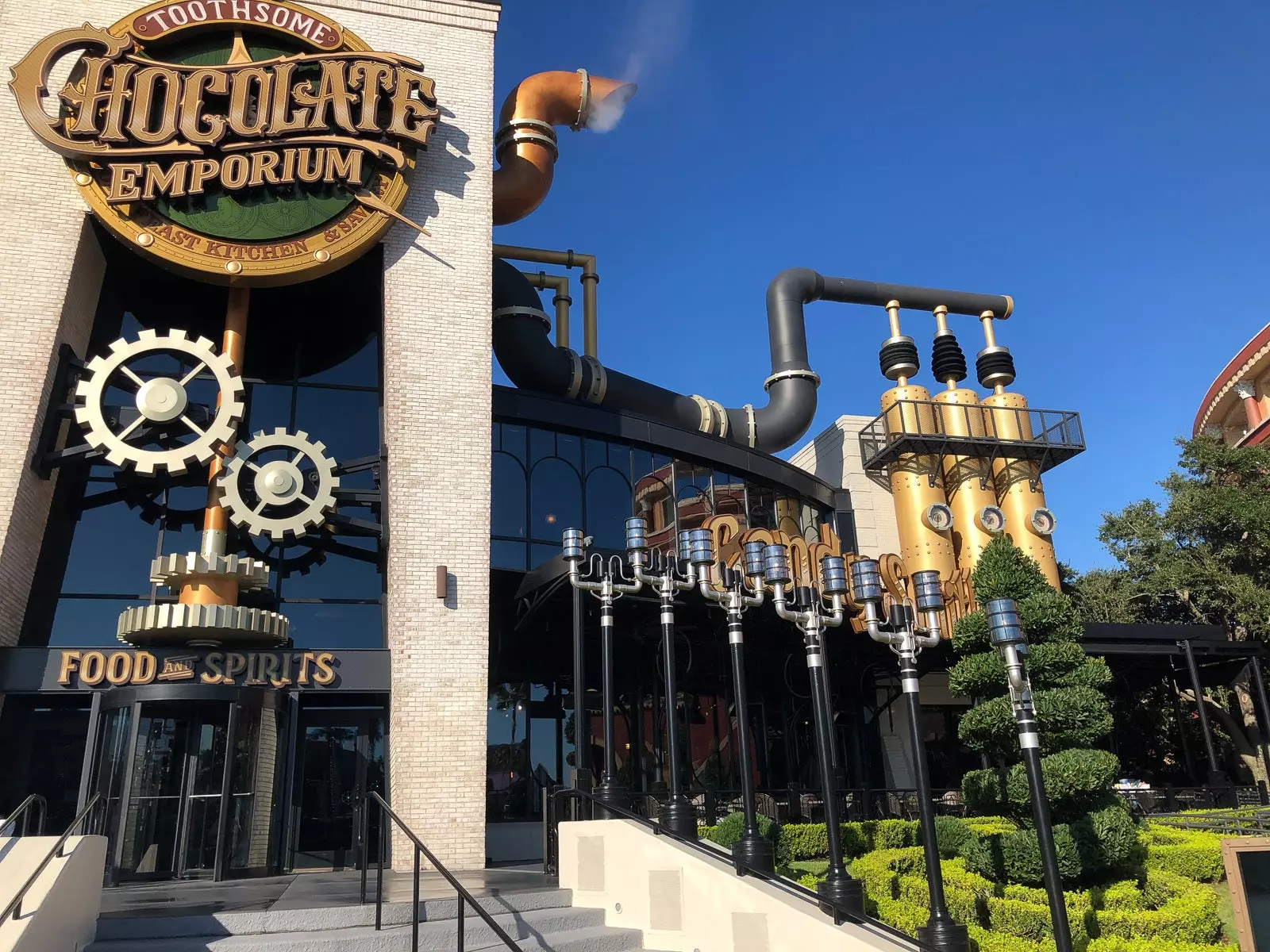 CityWalk's Toothsome Chocolate Emporium (Foto dening Leonard Hospidor.)