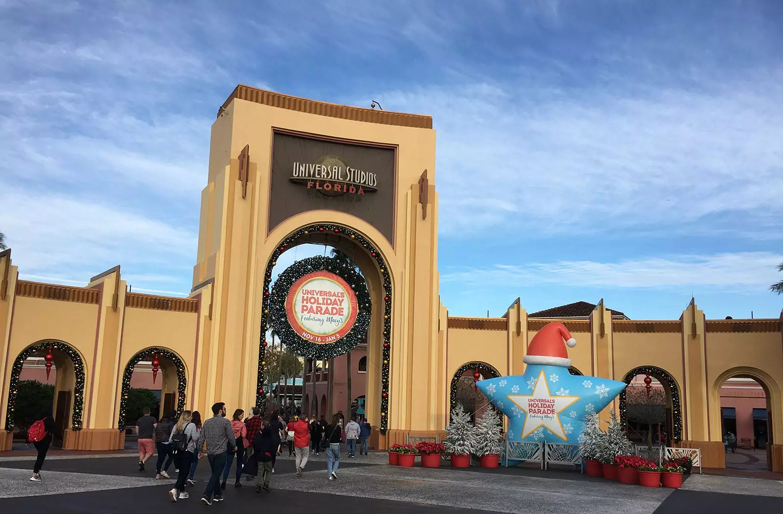 D'Entrée zu Universal Studios. (Foto vum Andrea M. Rotondo / The Points Guy.)