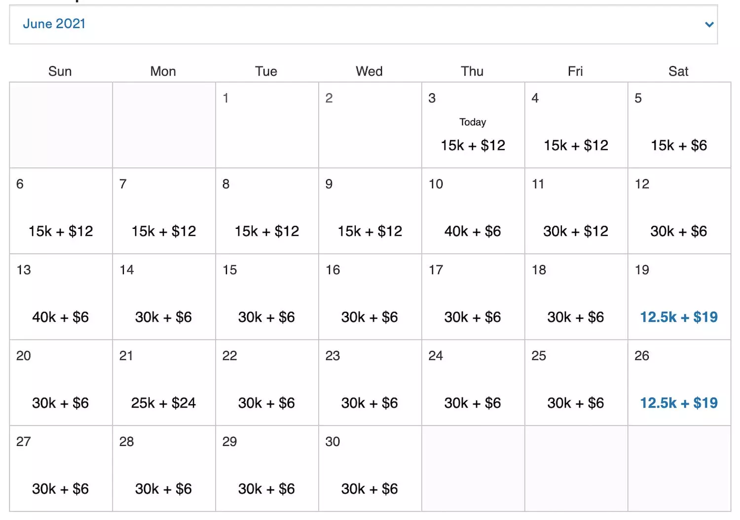 Tarif Alaska SFO-NYC selama Juni 2021