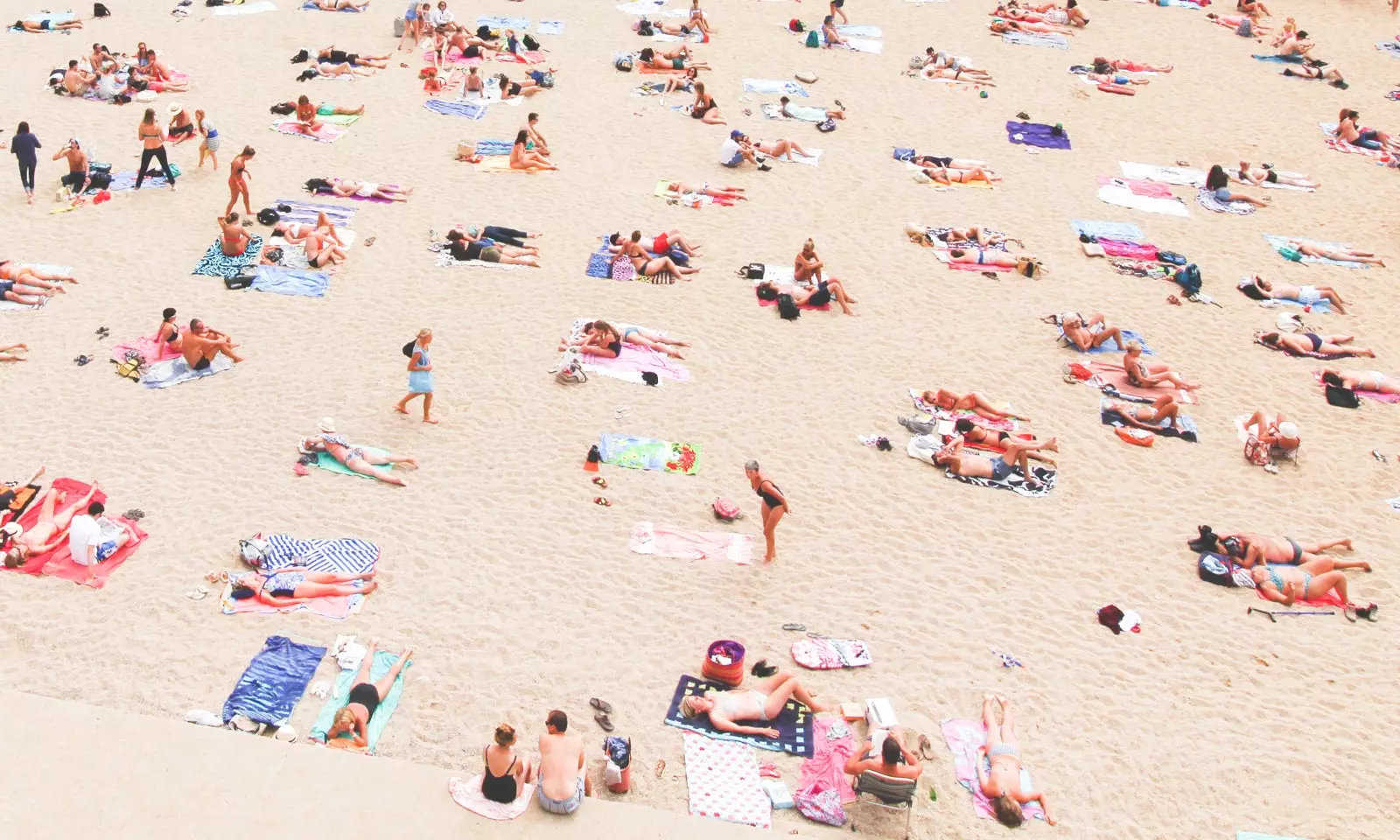 Verão de praia da França