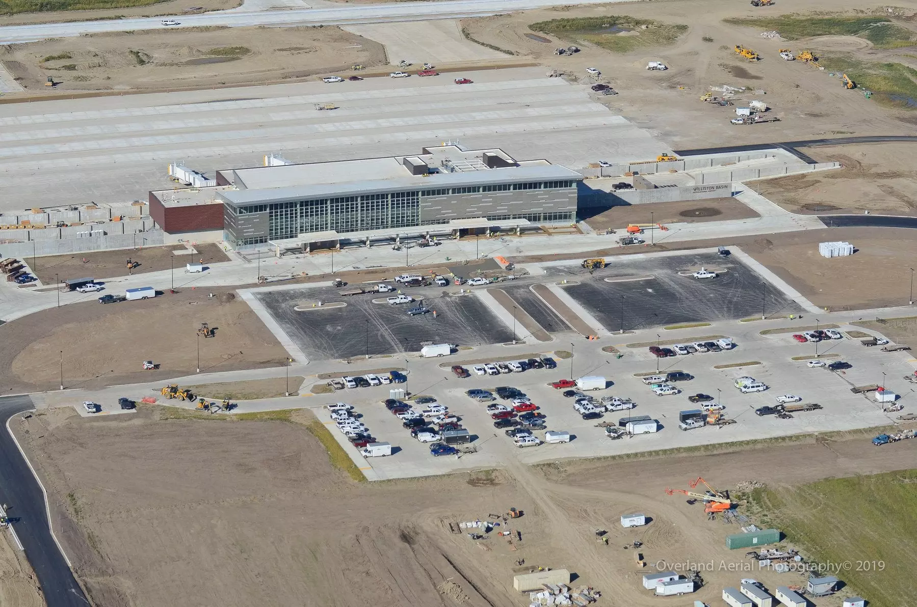 Foto cortesía do aeroporto internacional de Williston Basin.