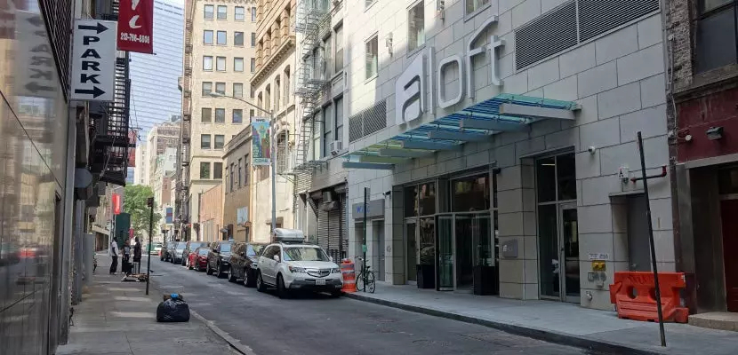 Viesnīcas apskats: Aloft Manhattan Downtown — finanšu rajons