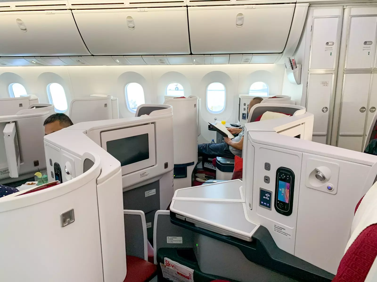 Hainan Business Class (Foto von Javier Rodriguez / The Points Guy)