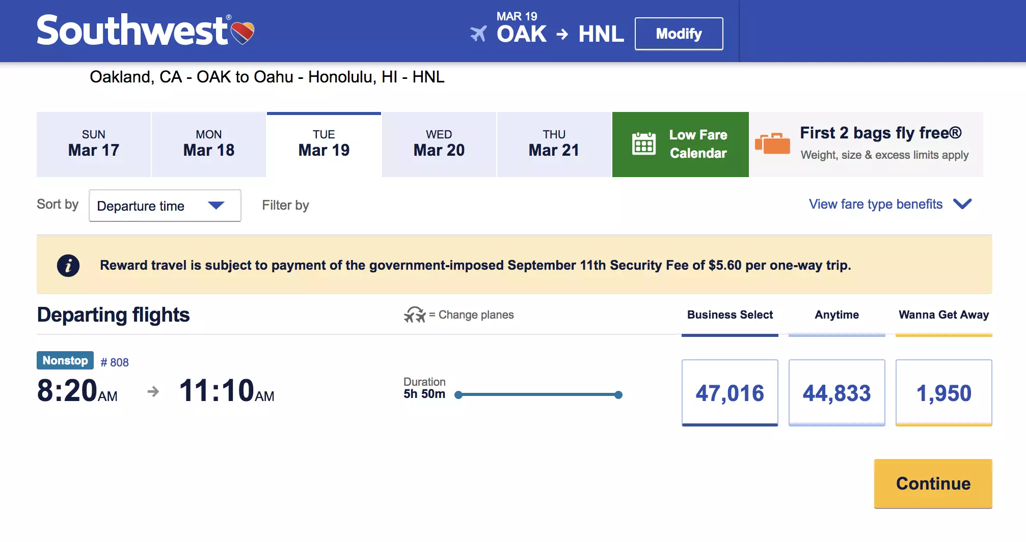 Sagen Sie Aloha zu niedrigen Flugpreisen: Southwest Airlines verkauft jetzt Tickets nach Hawaii 2523_2