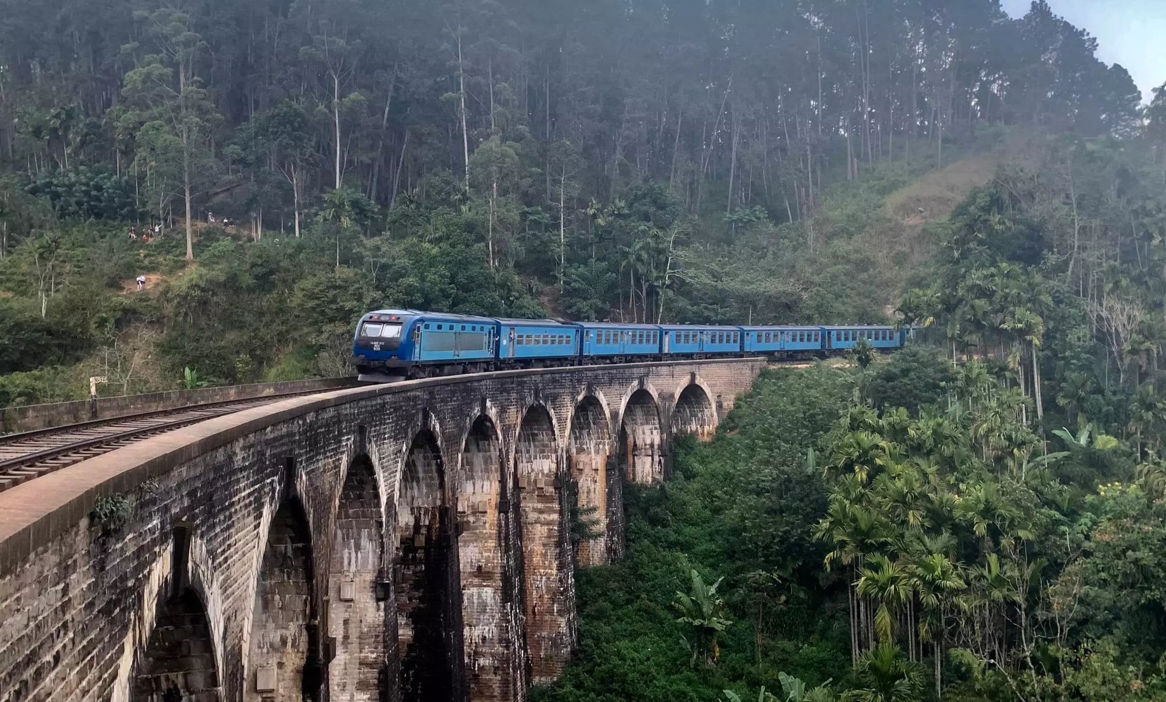 Sri Lanka tog. (Foto av Chris Dong/The Points Guy)