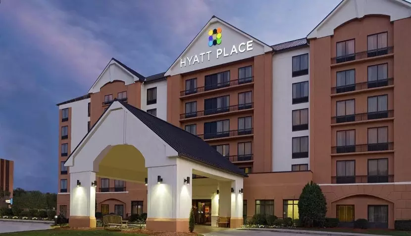 Nilifunga usiku bila malipo katika Uwanja wa Ndege wa Hyatt Place Atlanta Kusini kwa kupiga simu na kuuliza kuhusu upatikanaji. Picha kwa hisani ya Hyatt