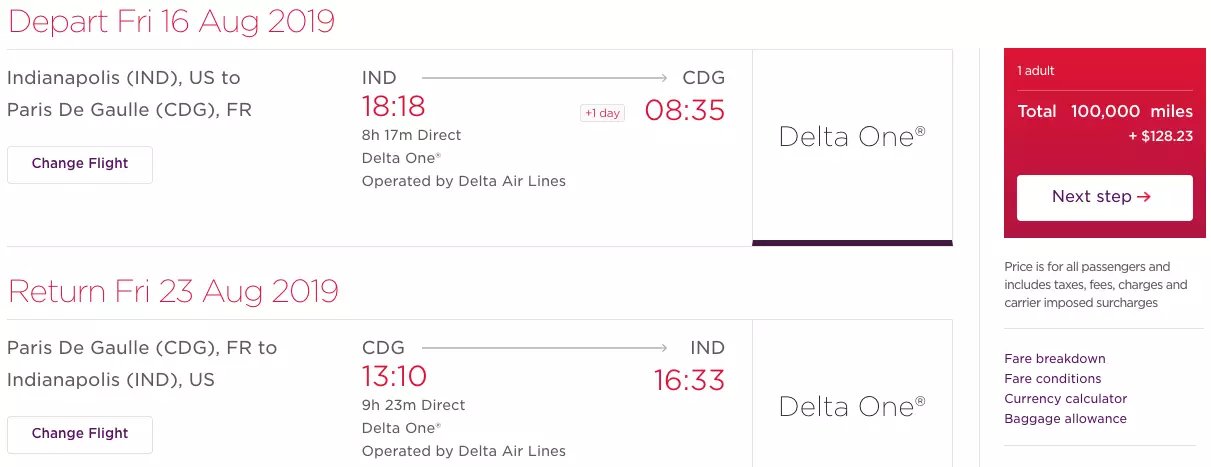 Tandha Deal: Kelas Biz menyang Eropa Saka 128k Miles Round-Trip 2600_2