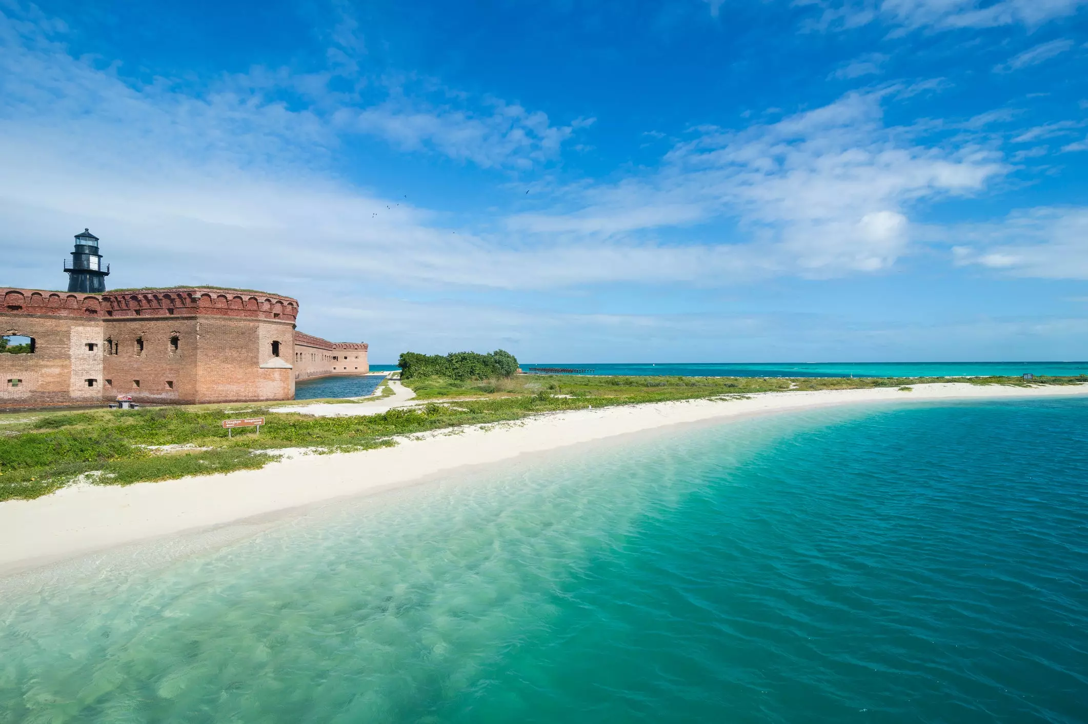 Plaja Fort Jefferson