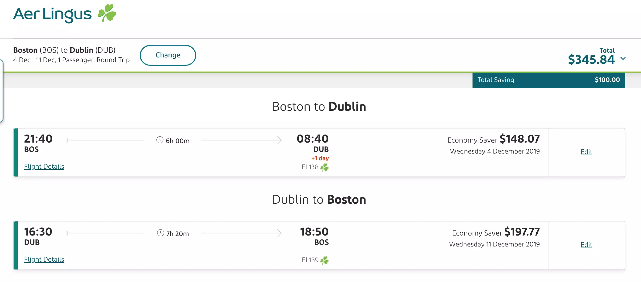 Notifikasi Kesepakatan: Penerbangan Dari AS ke Dublin Mulai $312+ R/T 2643_2