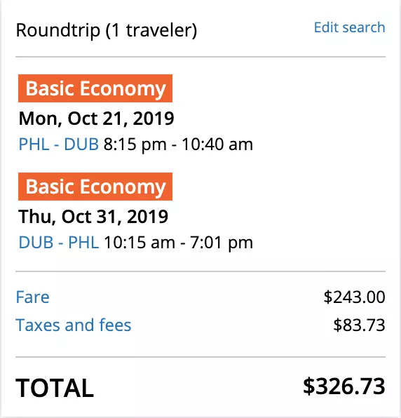 Alerta de oferta: voos dos EUA para Dublin a partir de US$ 312+ R/T 2643_3