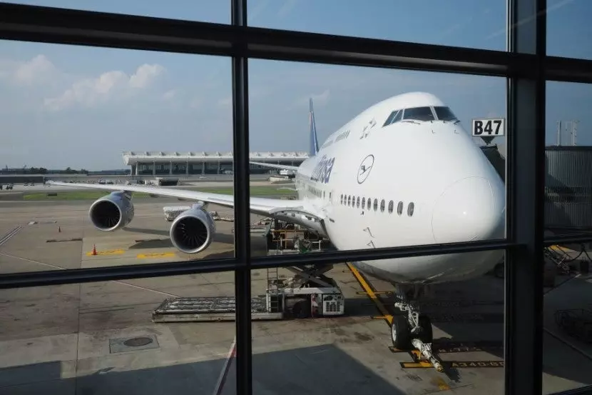 Ik ben dol op deze Boeing 747-8