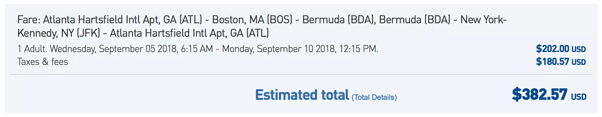 Deal Alarm: Héichsaison op Bermuda Vun $ 276 Round-Trip 2774_4