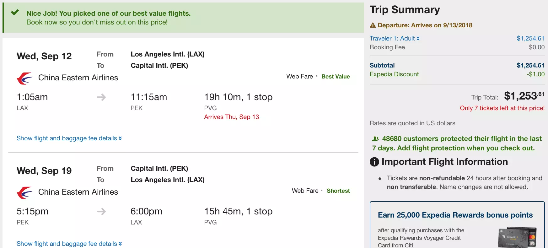 Amazing Deal Alert: LA til Beijing i China Eastern Business Class fra $1 137 tur-retur 2793_2