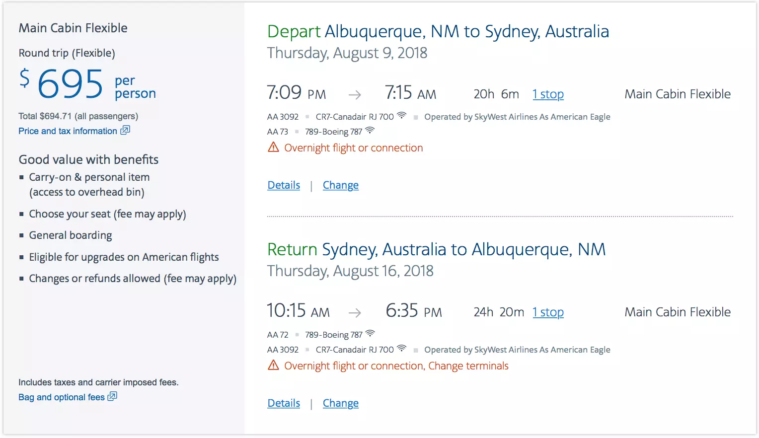 Deal Alert: Maguta eUS kuenda kuAustralia Kubva $695 Round-Trip 28164_1