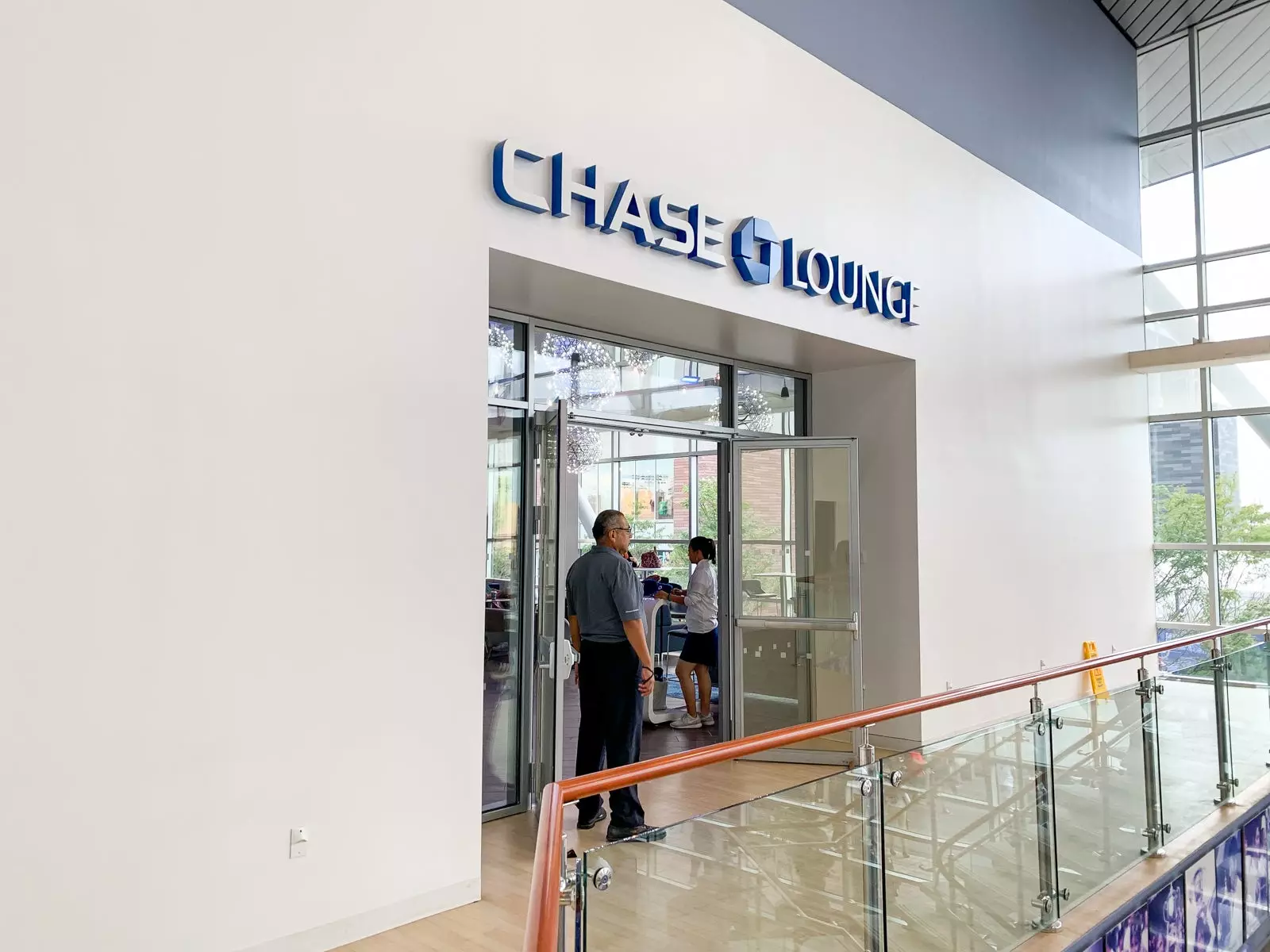 Bewäertung vun der Chase Lounge bei den US Open 28410_1