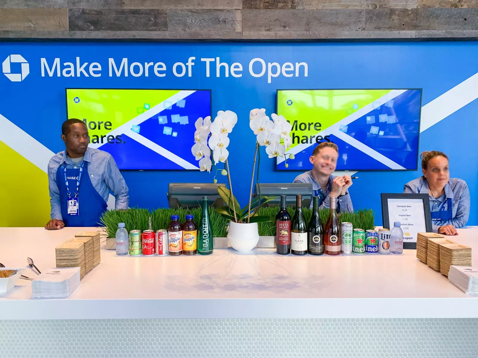 Баррасии Chase Lounge дар US Open 28410_4