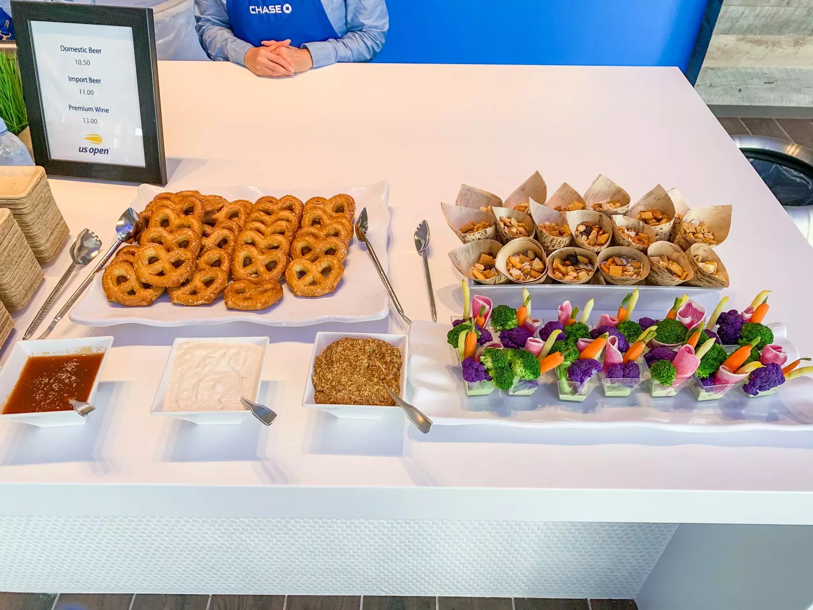 Bewäertung vun der Chase Lounge bei den US Open 28410_5