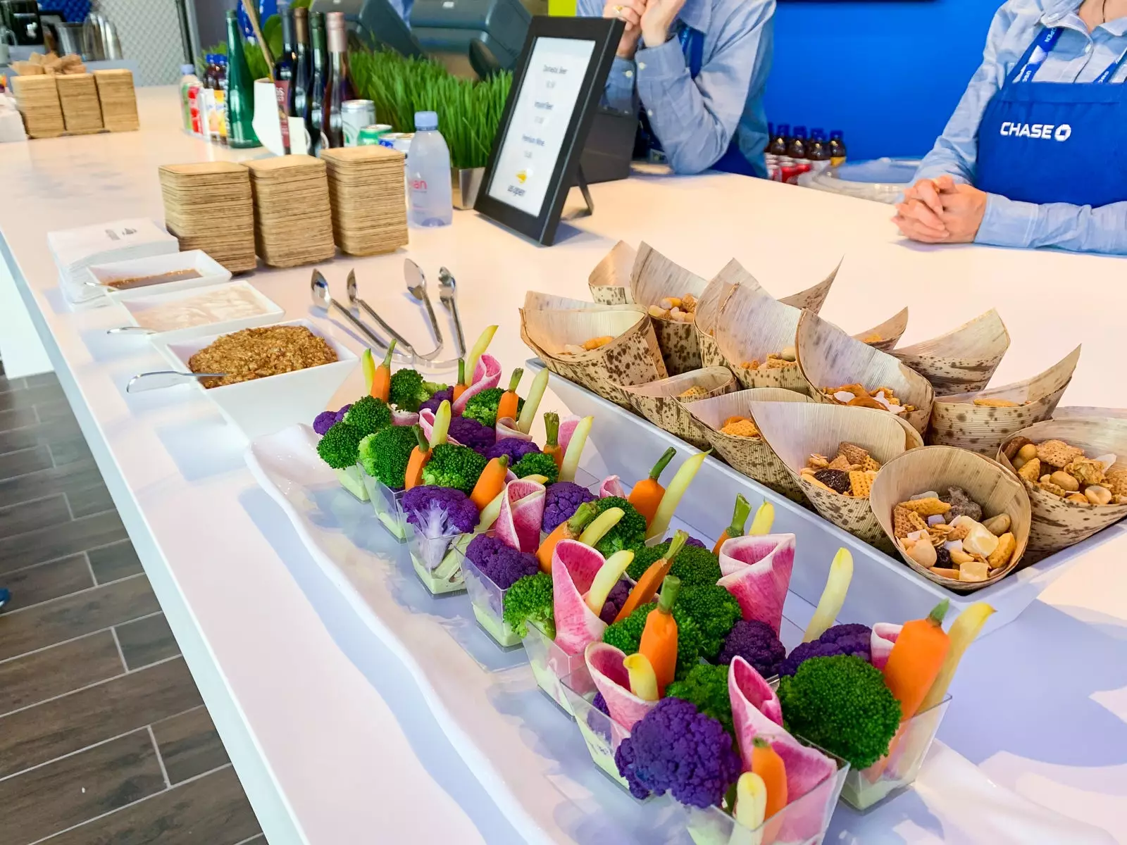 Bewäertung vun der Chase Lounge bei den US Open 28410_6