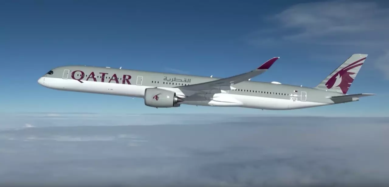 Qatar Airways ottiene il primo A350-1000 al mondo