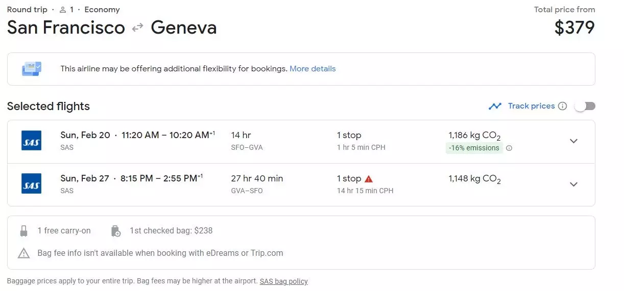 Waspada deal: Penerbangan roundtrip ka Swiss dina $ 400 ti kota utama AS 2923_4