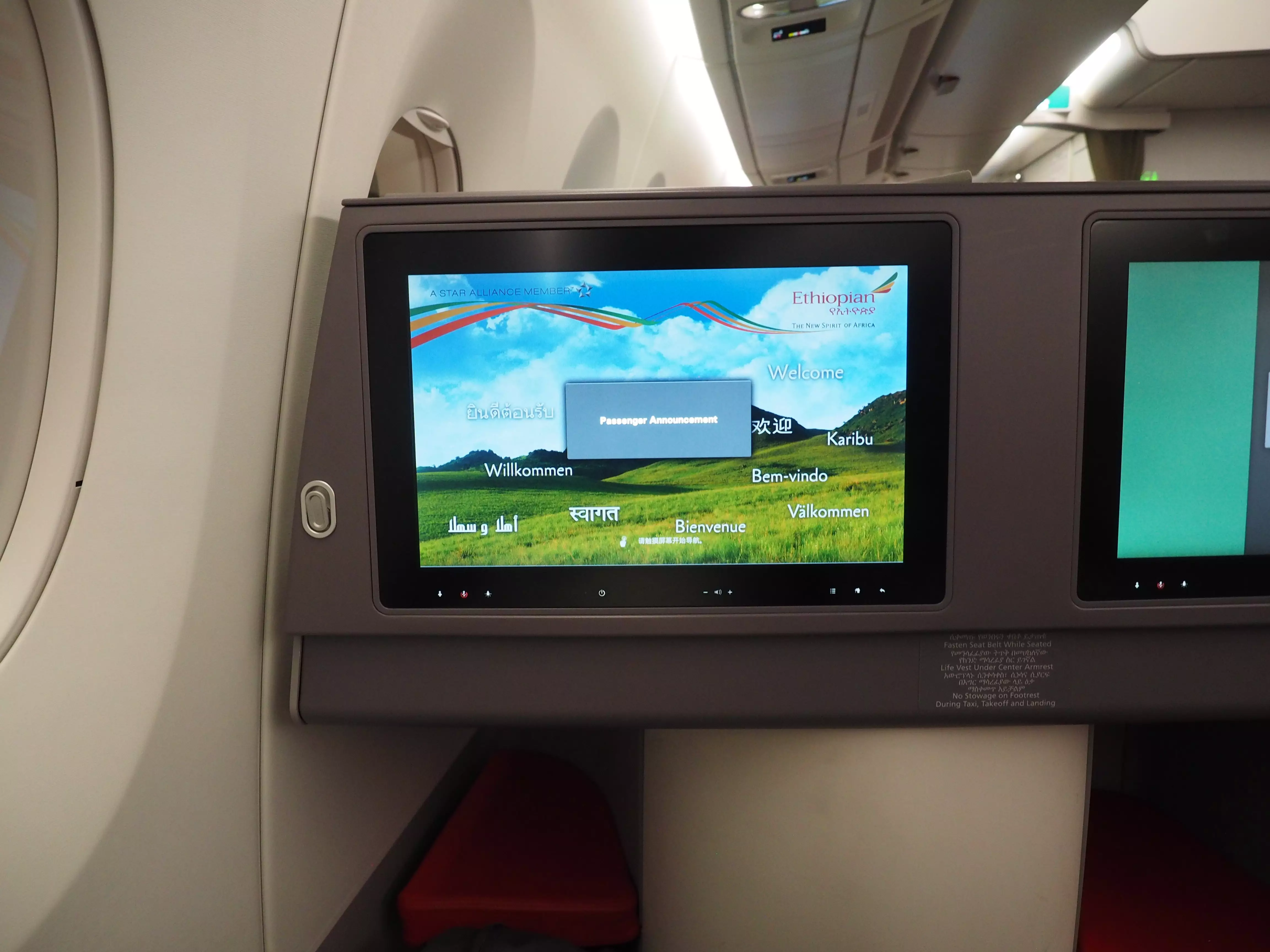 Ethiopian Airlines Business (A350-900) Fra Addis Abeba til LHR 29431_29