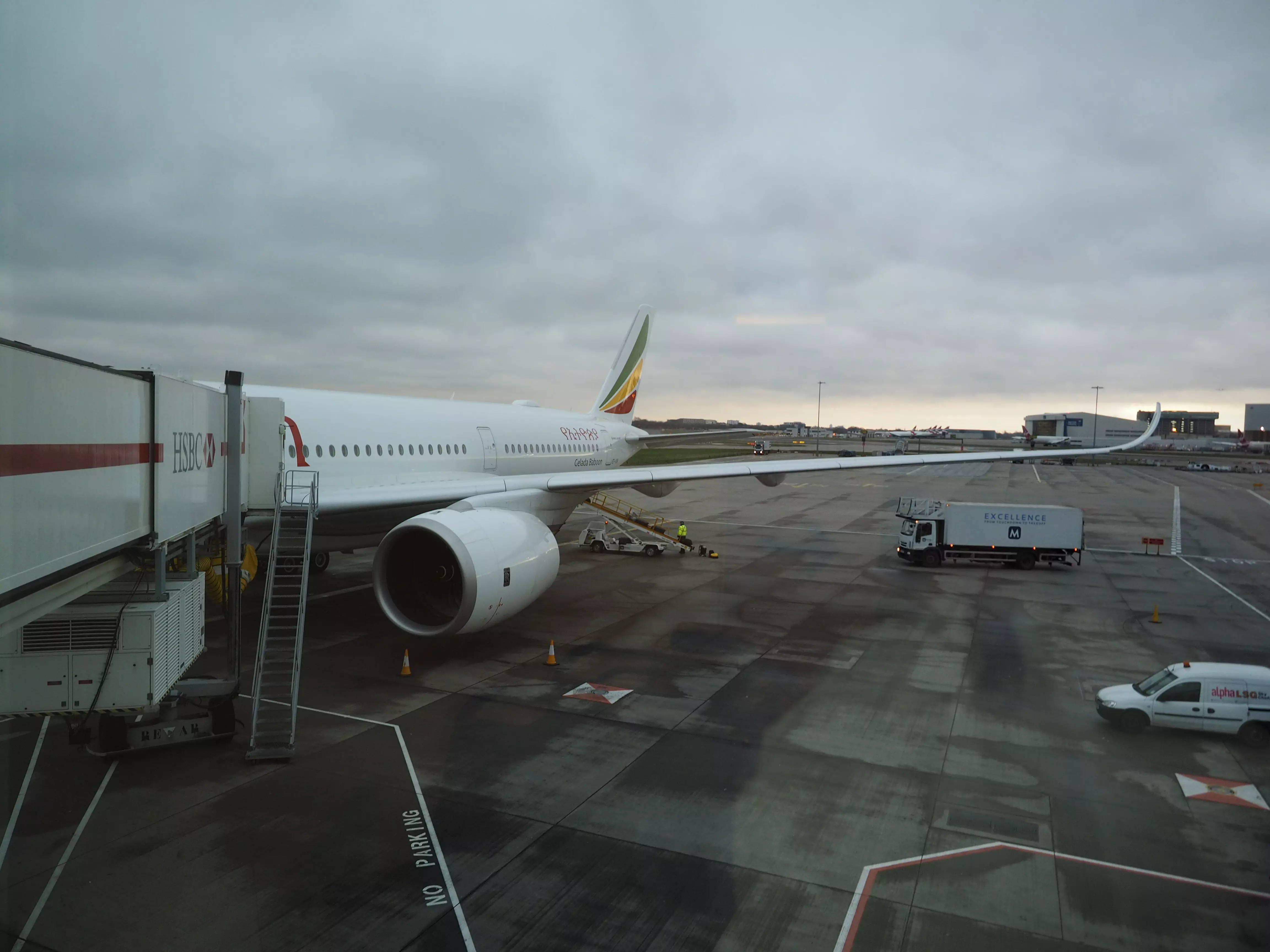 Ethiopian Airlines Business (A350-900) Fra Addis Abeba til LHR 29431_50